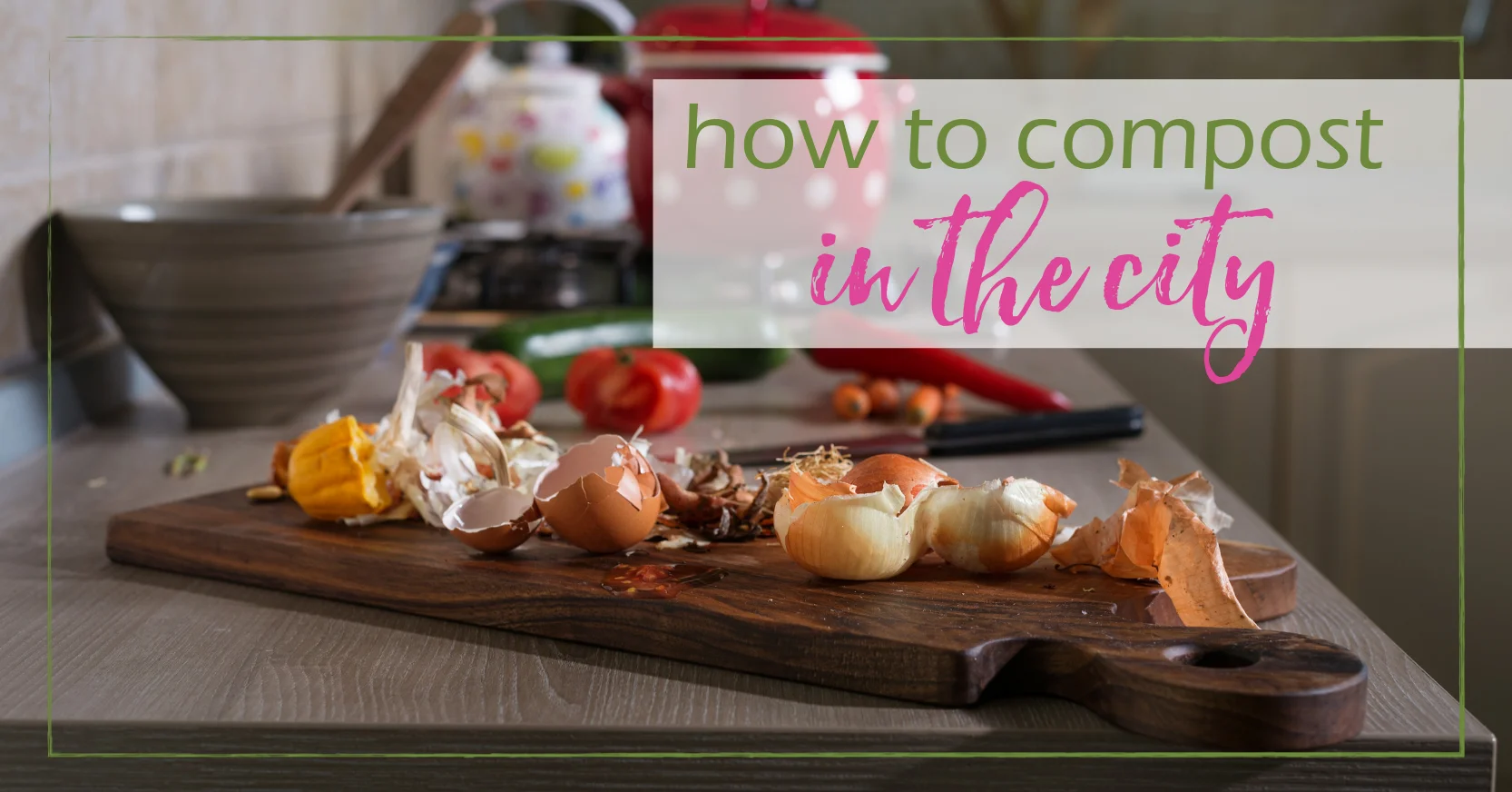 How to Compost in the City - Stephanie Moram