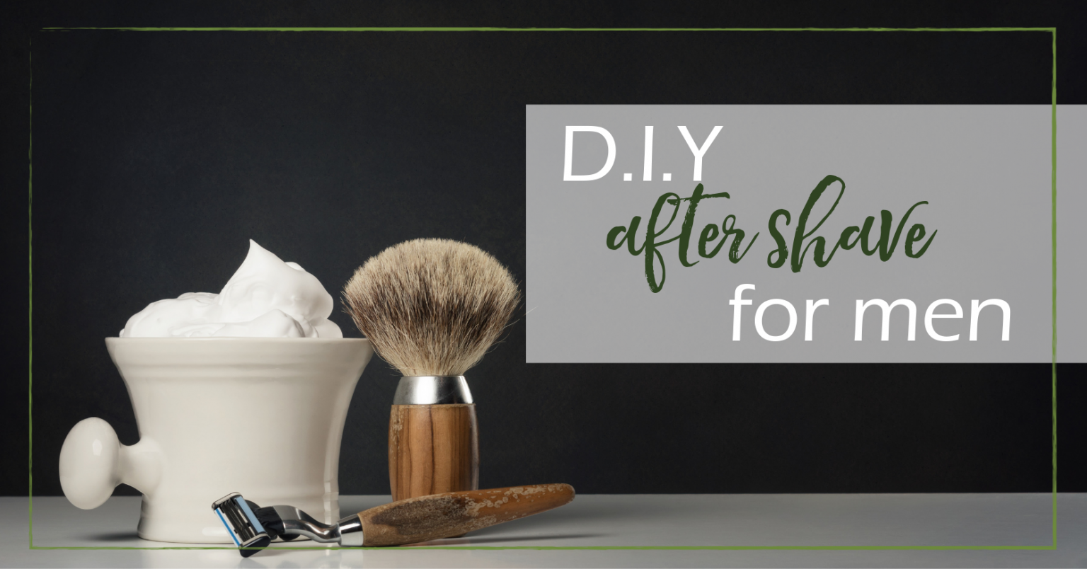 Homemade Aftershave Recipe (Only 4 Ingredients!) | Good Girl Gone Green